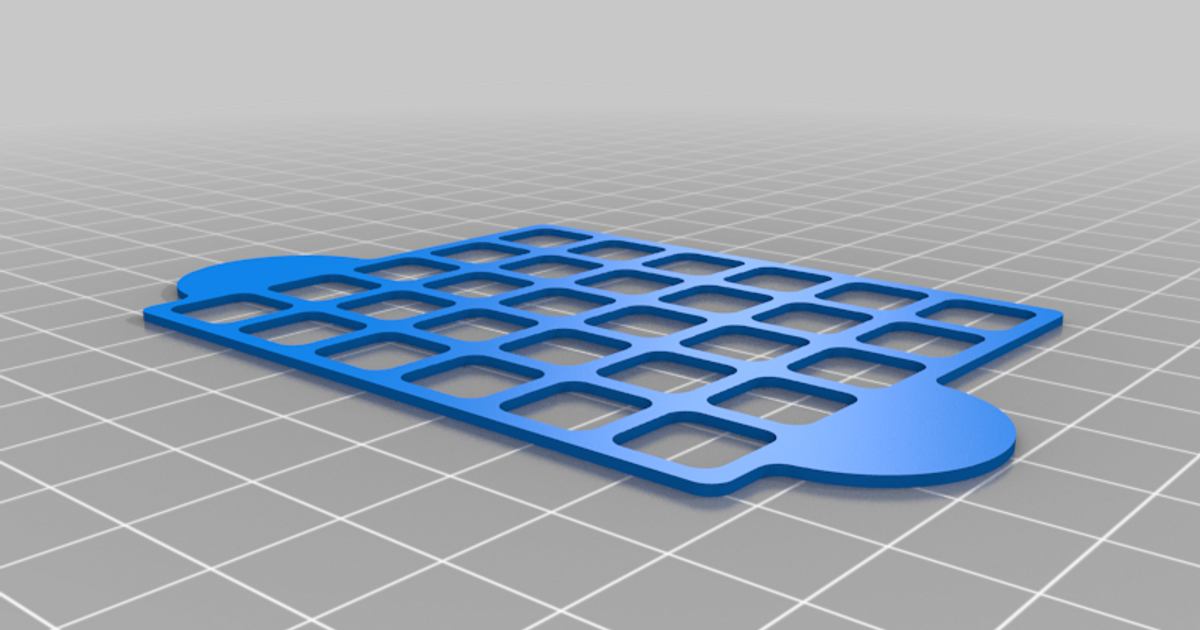 Wordle Grid Stencil by ragrum | Download free STL model | Printables.com