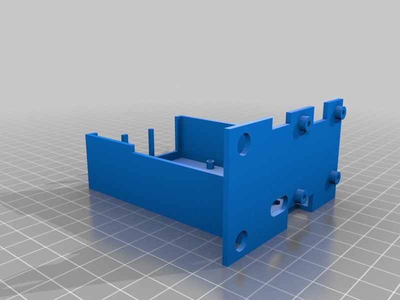Rack Mountable Raspberry Pi B+ Case + HTU21D + SH1106 by mikrom ...