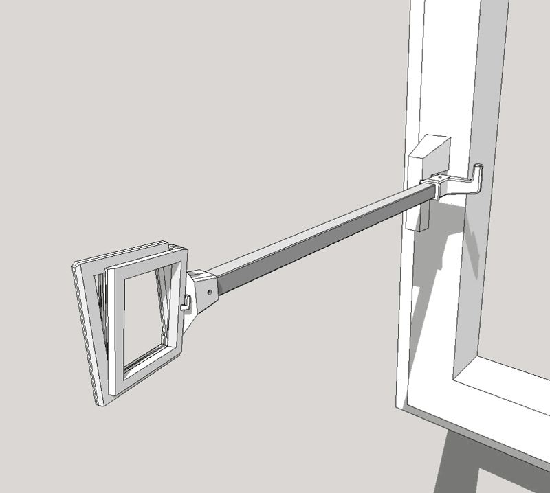 window handle extender by joo | Download free STL model | Printables.com