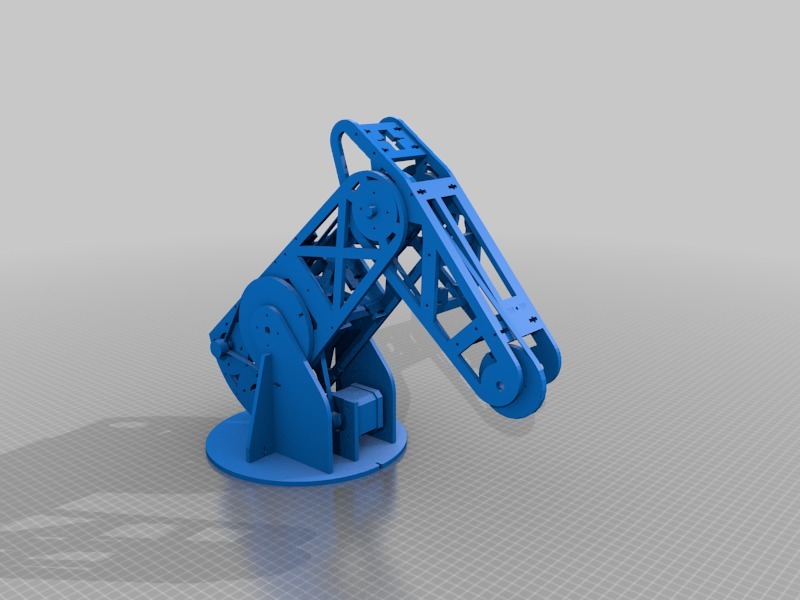 Abondoned laser cut robot arm by joo | Download free STL model ...