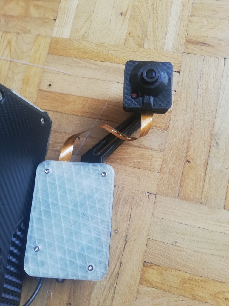 pi zero cam mount by Zi-vo | Download free STL model | Printables.com