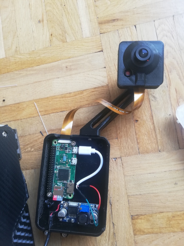 pi zero cam mount by Zi-vo | Download free STL model | Printables.com