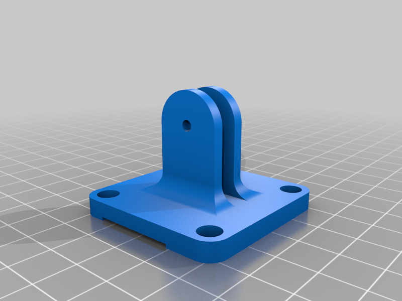 pi zero cam mount by Zi-vo | Download free STL model | Printables.com