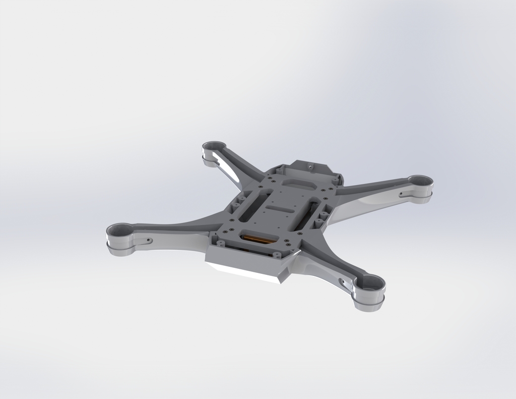 Project Ikarus - Quadcopter by Zi-vo | Download free STL model ...