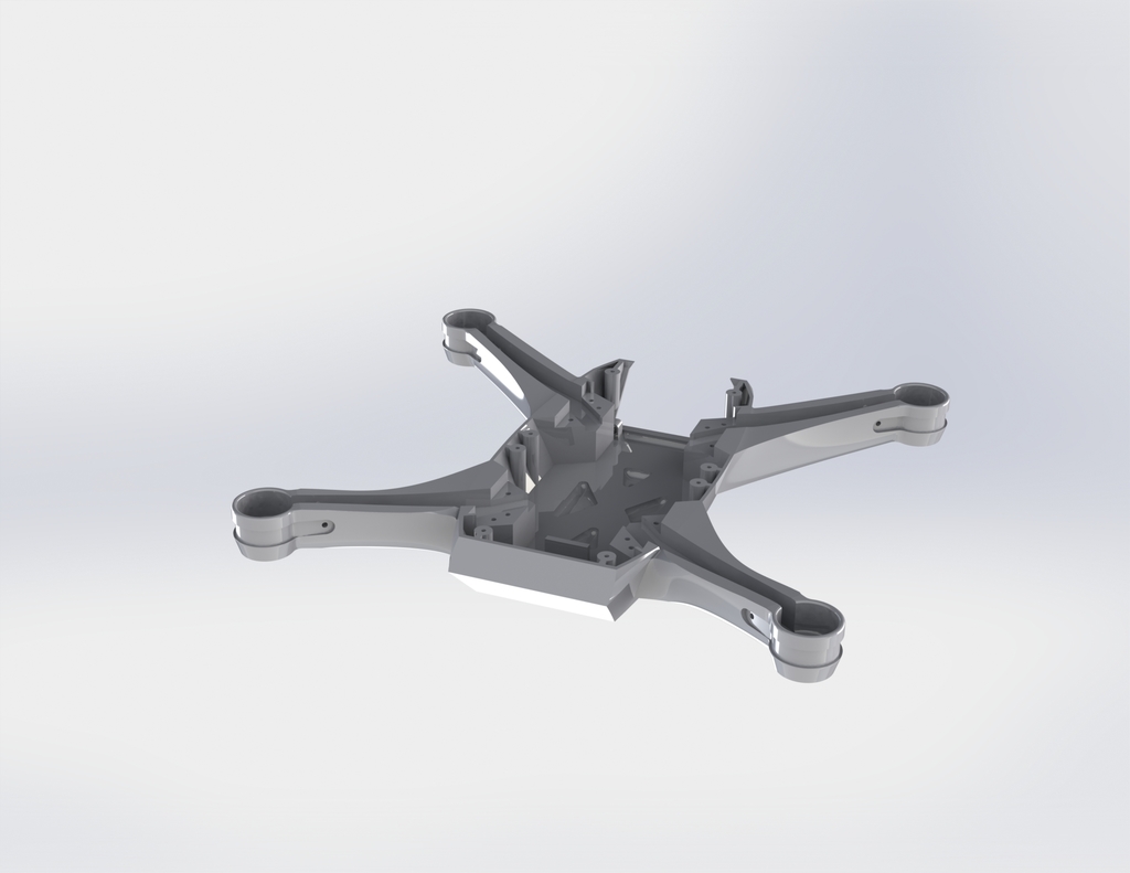 Project Ikarus - Quadcopter by Zi-vo | Download free STL model ...