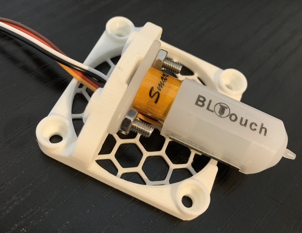 +6 mm offset BLTouch mount for 40mm fan por Hunter Adams | Descargar ...