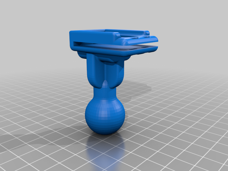 Wide Y Axis Mount for Camera Arm by cursingbulldog | Download free STL ...
