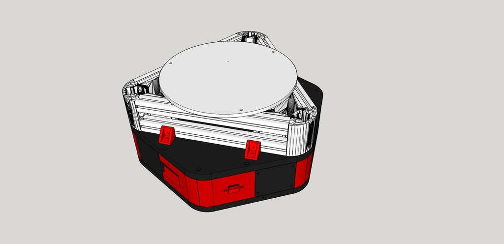 Kossel Mini Hexagonal Base V2 by loidolt | Download free STL model ...