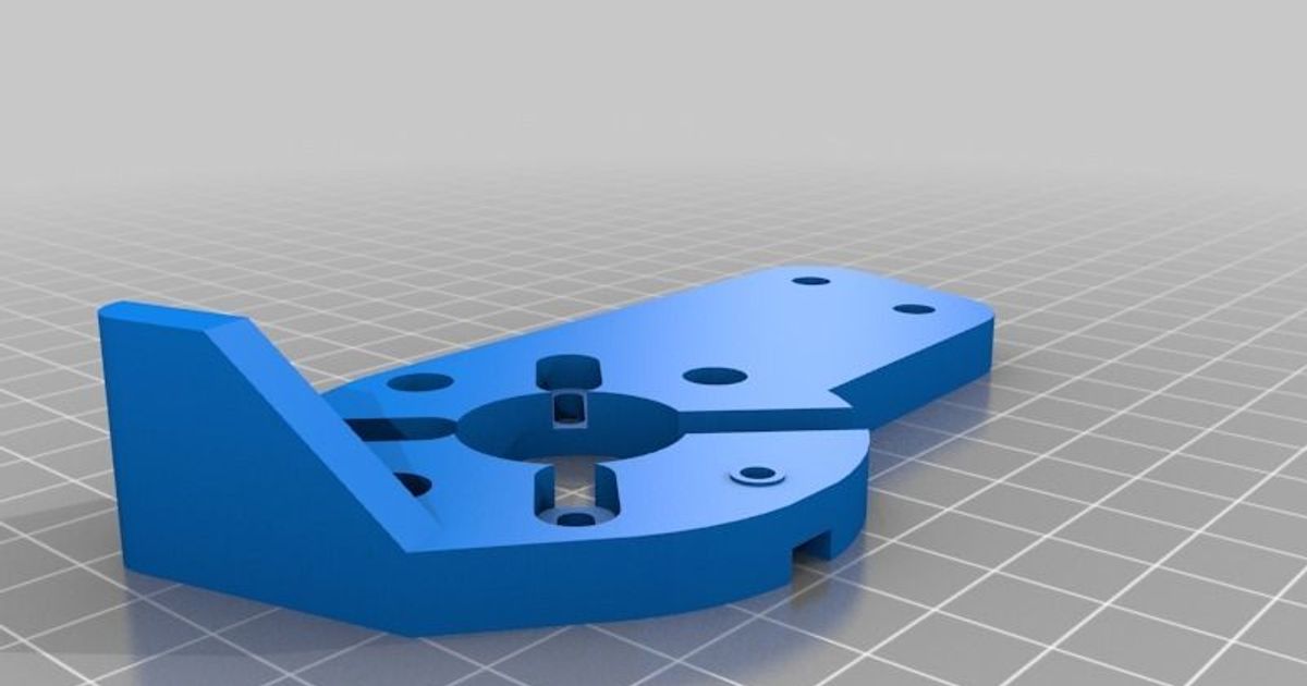 B'Struder Modded Support 15 Degree Angle by loidolt | Download free STL ...