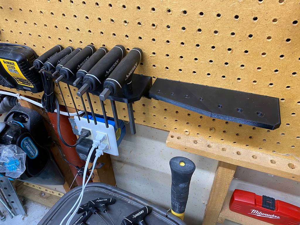 Husky 14 Piece T-Handle Key Set Rack MM & SEA Racks by Core3D.tech ...