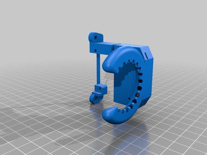 Cooling fan assembly for e3d volcano on Smart Effector R2 by Core3D ...