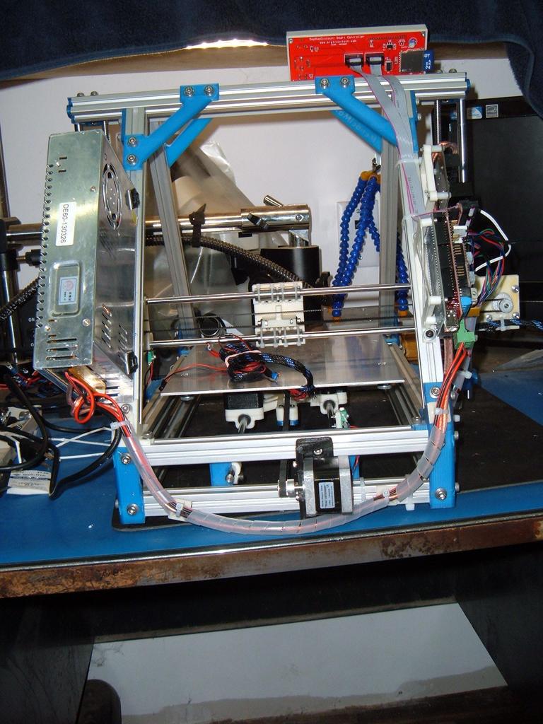 MendelMax Vertical X Axis Ends & Carriage - 10mm Z by Iosaef the ...