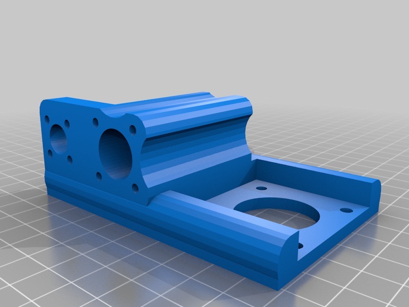 MendelMax Vertical X Axis Ends & Carriage by Iosaef the Irascible ...