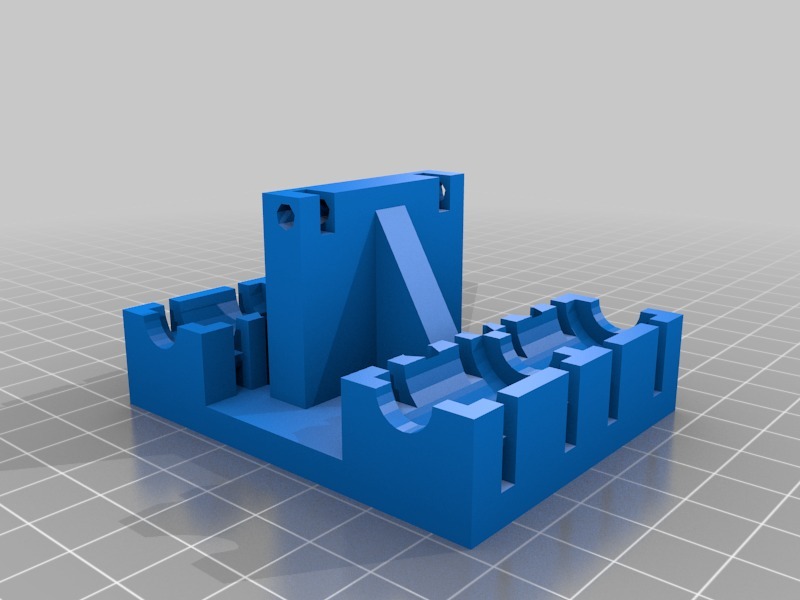 MendelMax Vertical X Axis Ends & Carriage by Iosaef the Irascible ...