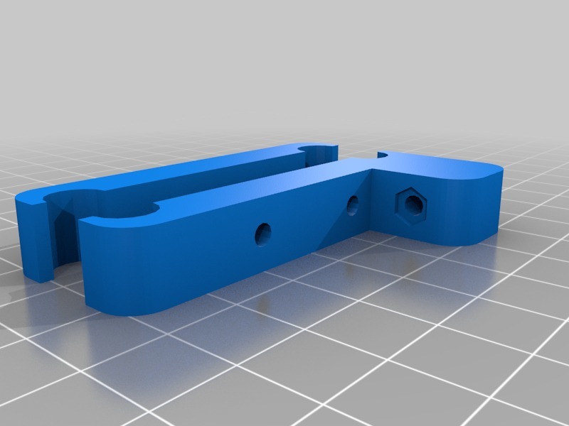 MendelMax Vertical X Axis Ends & Carriage by Iosaef the Irascible ...