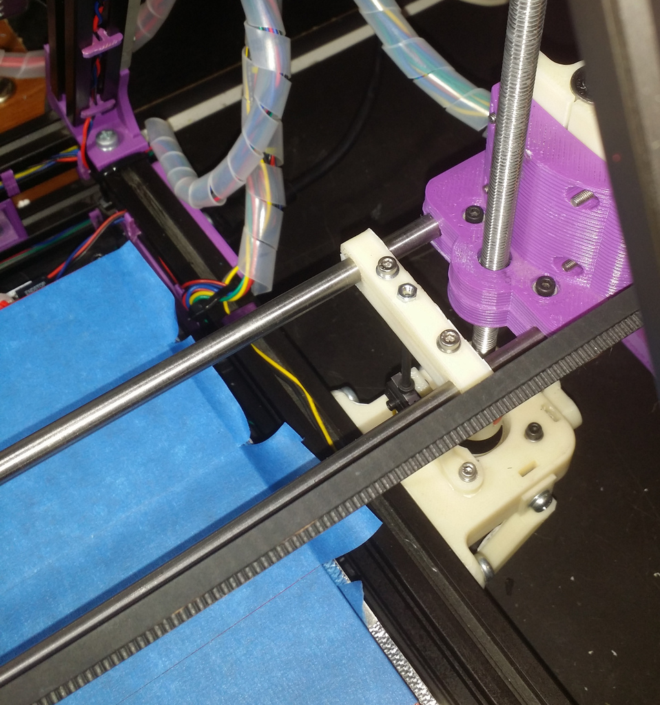 MendelMax 1.5 Modified Z End Stop Screw Mount by Iosaef the Irascible ...