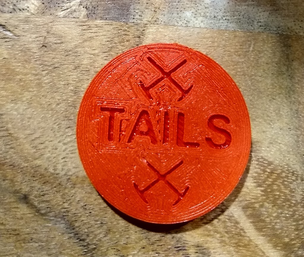 Curling Coin by Ganonfodder | Download free STL model | Printables.com