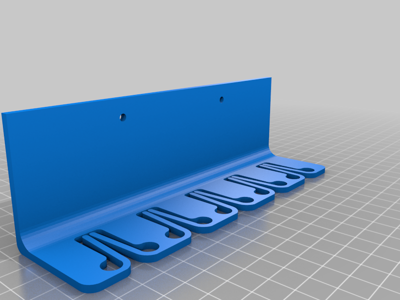 Tie and Belt Rack by Kisssys | Download free STL model | Printables.com