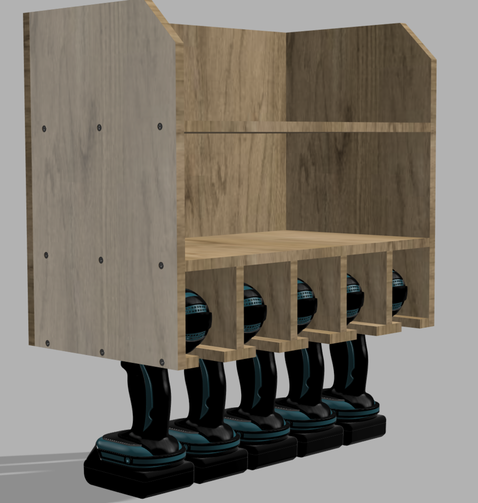Tool / Drill shelf by Pascal | Download free STL model | Printables.com