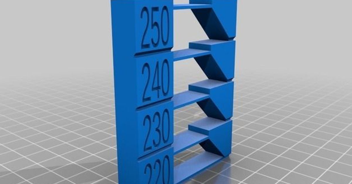 Customizable Test Tower by ellipticaloptician | Download free STL model ...