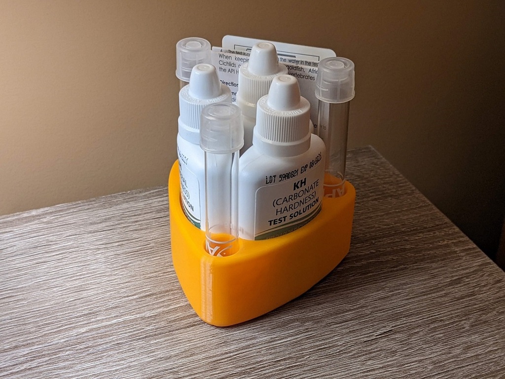API drop aquarium test holder by eggy | Download free STL model ...