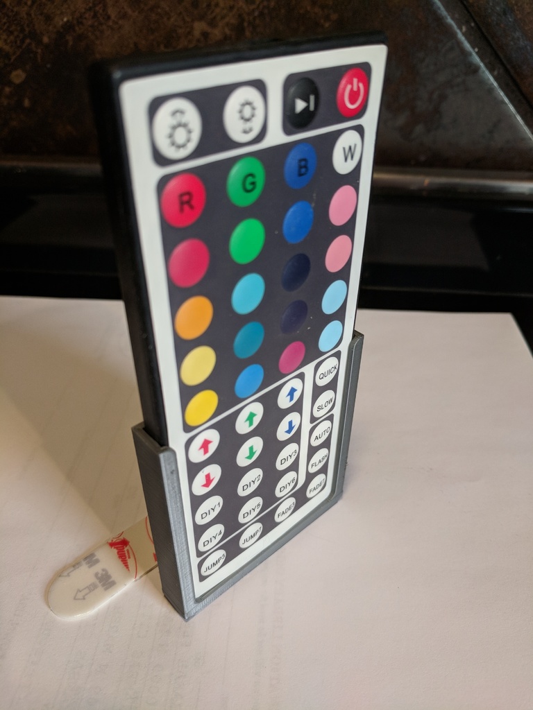 LED RGB Remote Wall Mount by plasmata | Download free STL model ...