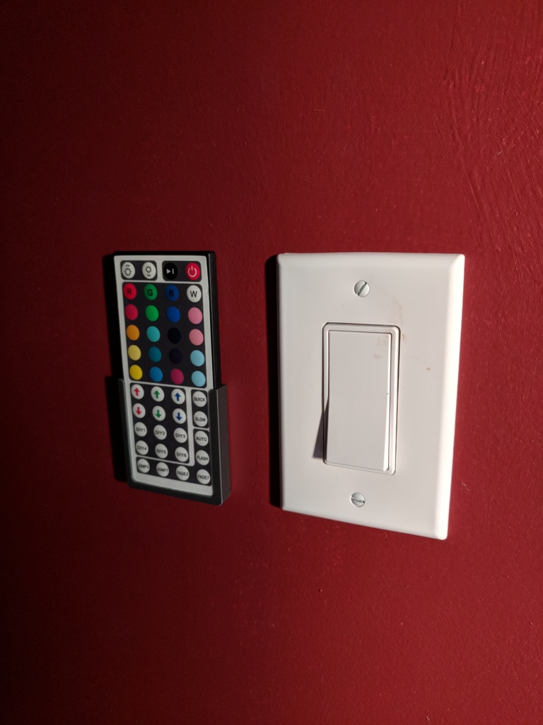 LED RGB Remote Wall Mount by plasmata | Download free STL model ...