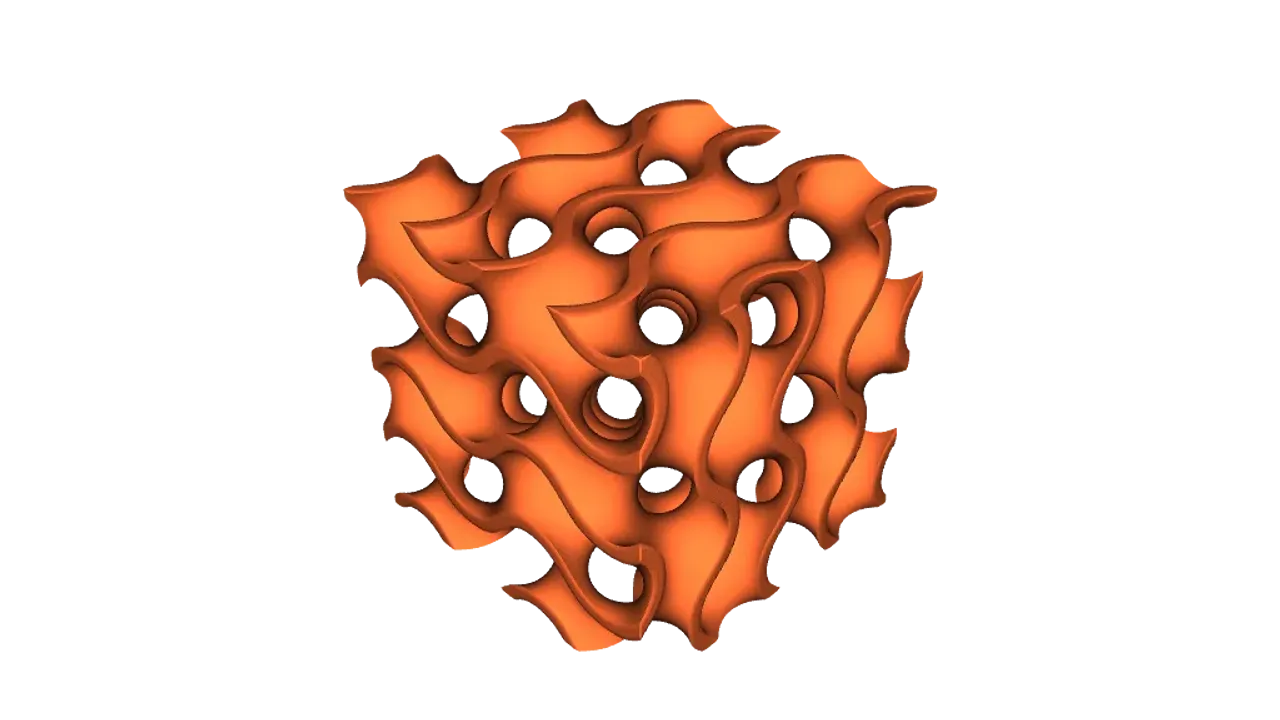 Gyroid Surface by deadsy | Download free STL model | Printables.com