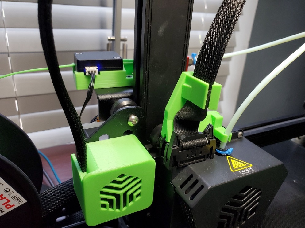 CR-6 SE Hot End Cable & Bowden Tube Support by MaximumDude | Download ...