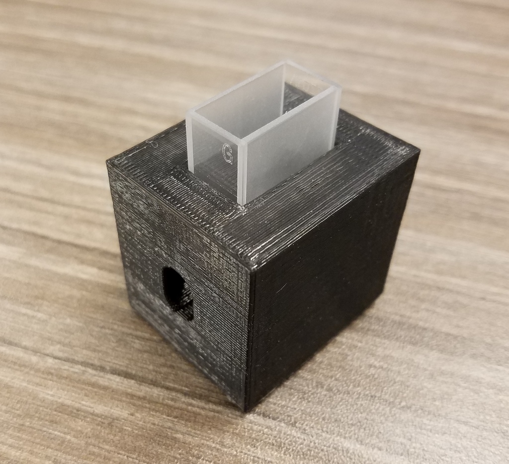 20mm & 100mm Cuvette Holders for Evolution 201 by MaximumDude ...