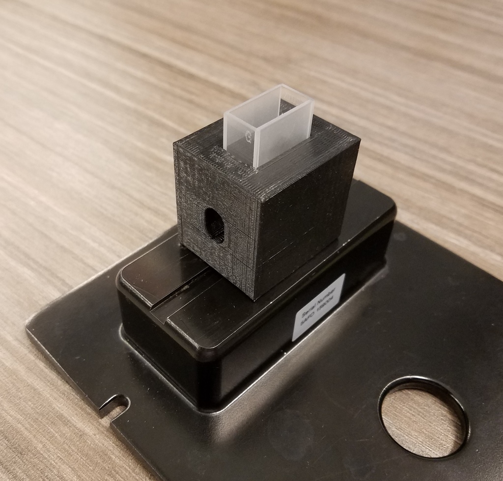 20mm & 100mm Cuvette Holders for Evolution 201 by MaximumDude ...