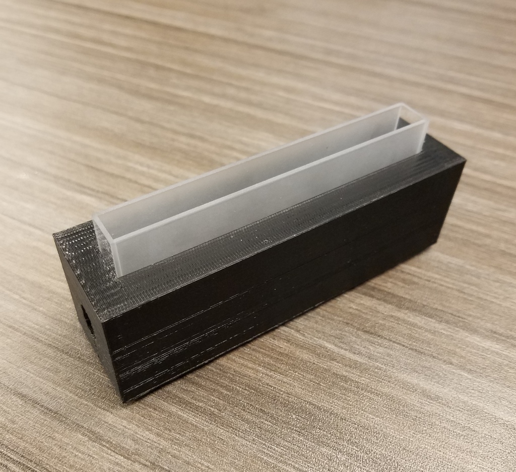 20mm & 100mm Cuvette Holders for Evolution 201 by MaximumDude ...