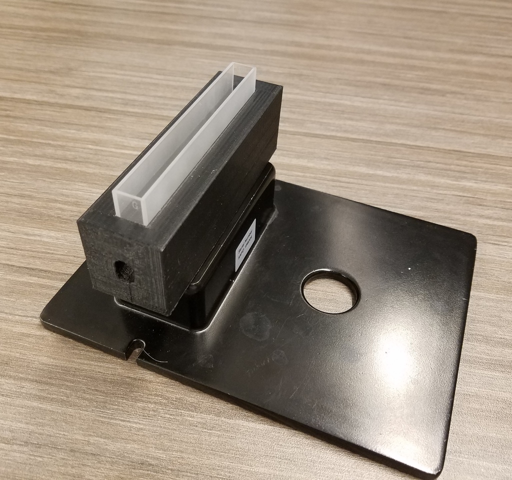 20mm & 100mm Cuvette Holders for Evolution 201 by MaximumDude ...