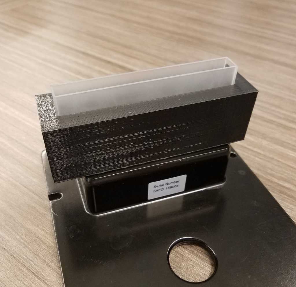 20mm & 100mm Cuvette Holders for Evolution 201 by MaximumDude ...