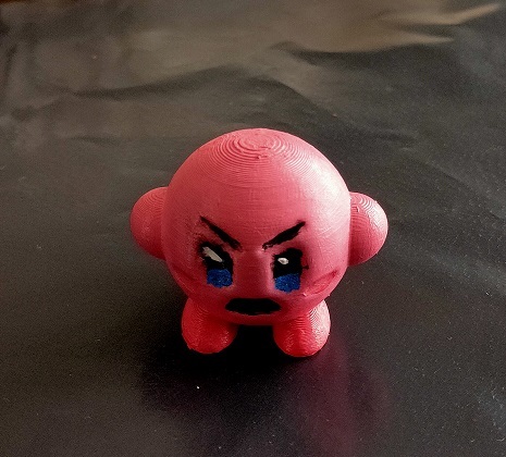Angry Kirby by Kraken3DPrinting | Download free STL model | Printables.com