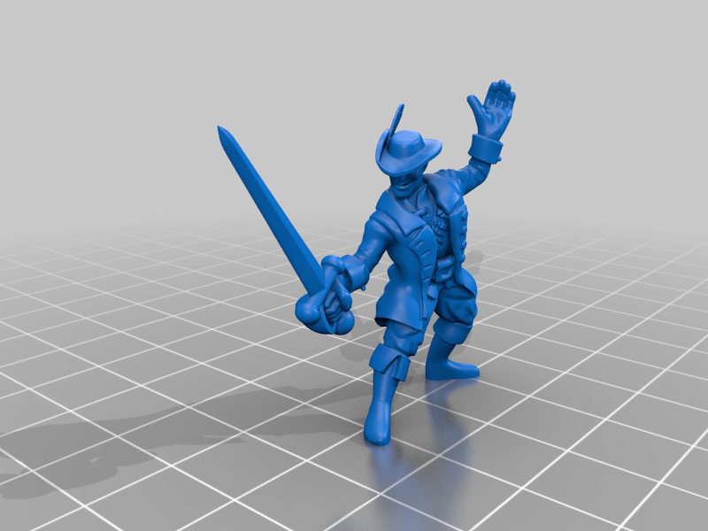 Player Character Pack 02 - Baseless by Omaha3DPrints | Download free ...