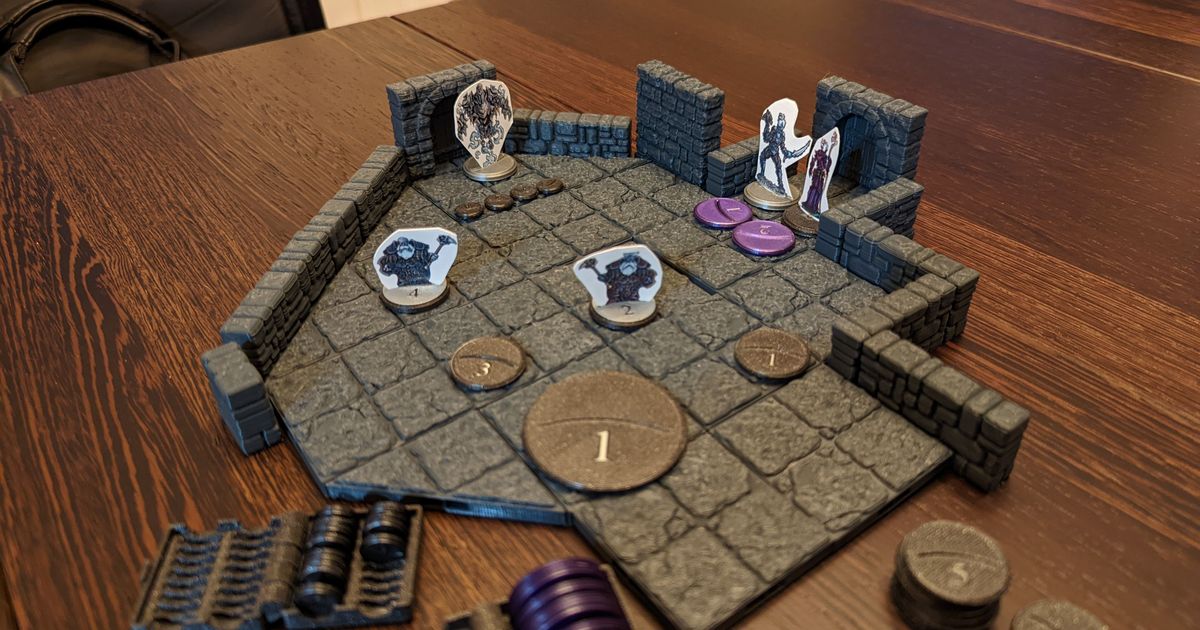 Paper Miniature Base by RedKrieg | Download free STL model | Printables.com