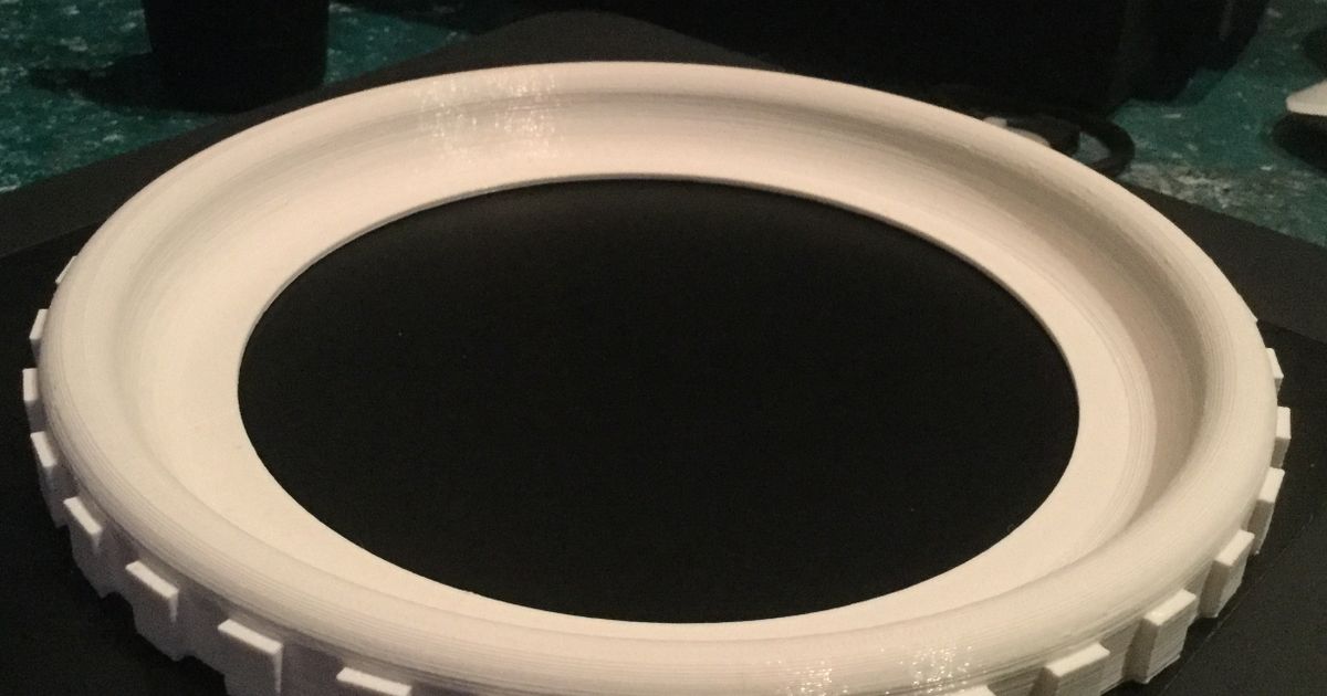 Quilting 5" circle template by GerryPB | Download free STL model ...