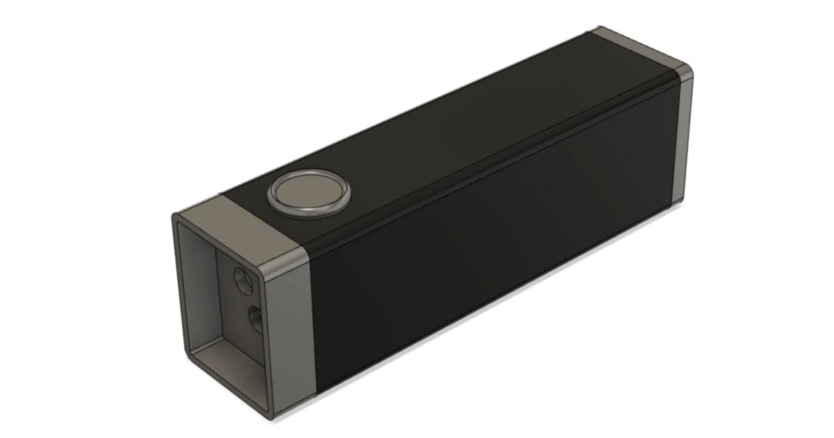 LED Dark Torch Flash Light by Joel | Download free STL model ...