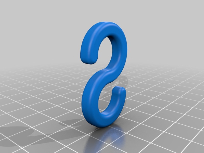 S Hook by pc0mb0 | Download free STL model | Printables.com