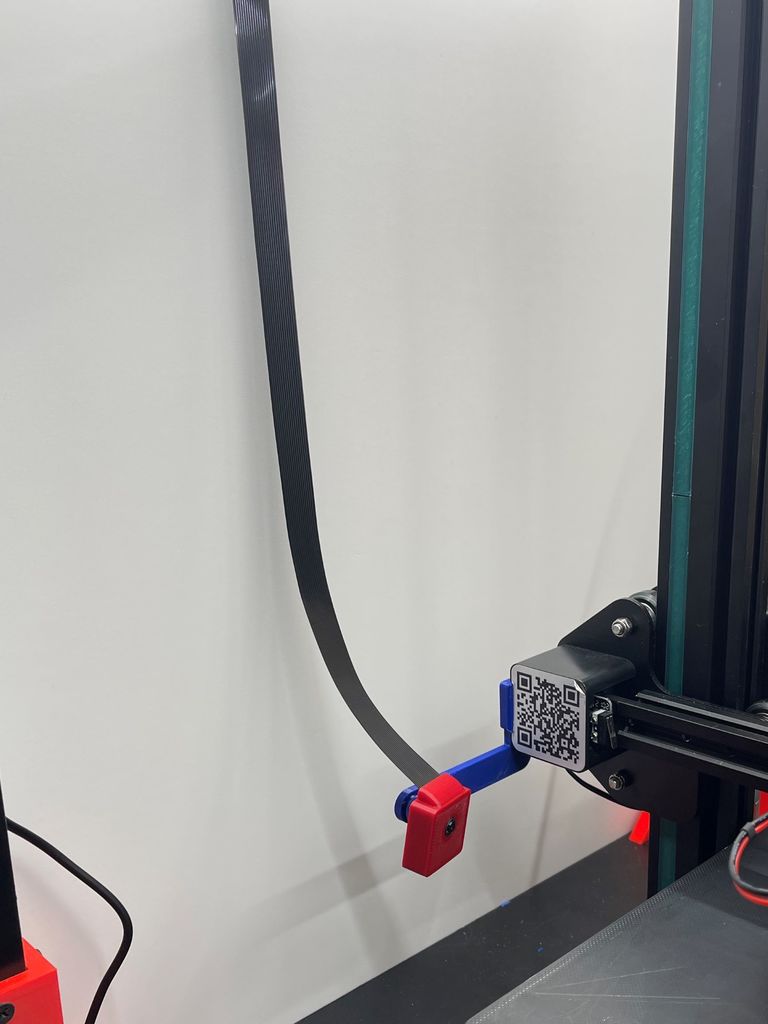 Ender 3 V2 Gantry Adjustable Pi Camera Bracket by SirNut | Download ...