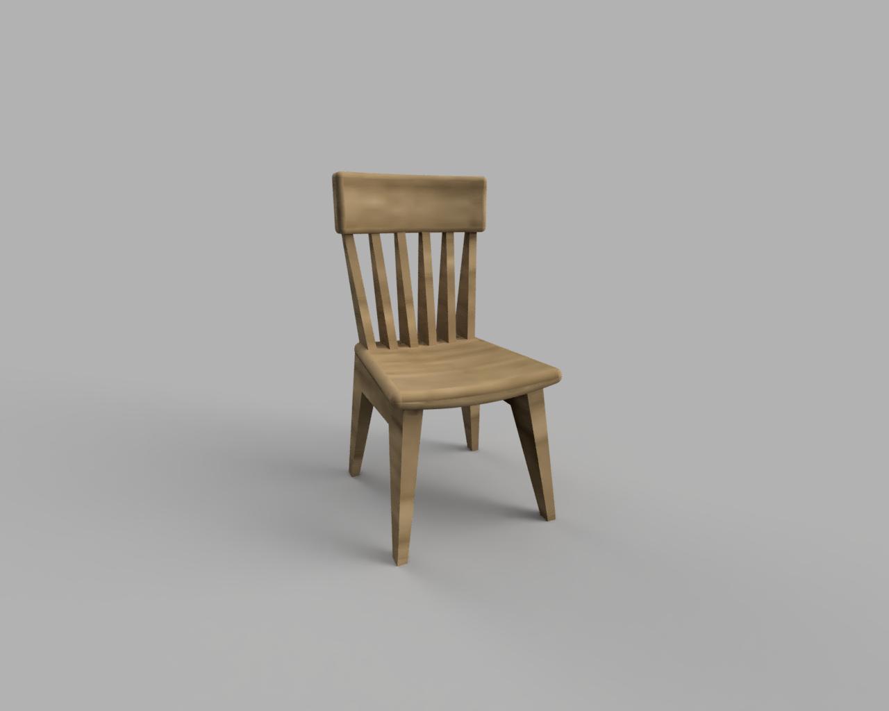 Chair by Elitail | Download free STL model | Printables.com