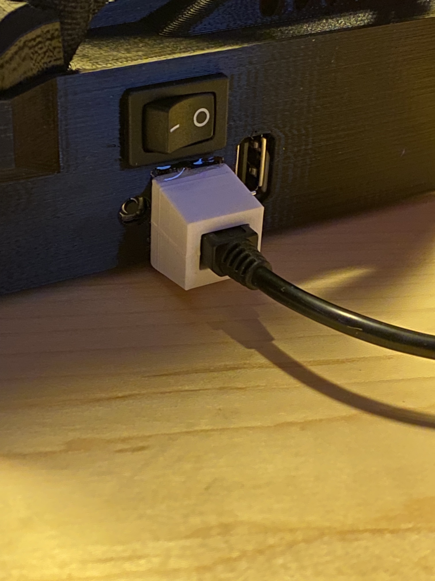 Prusa Mini/Mini+ Micro USB Support Block by Tfaz | Download free STL ...