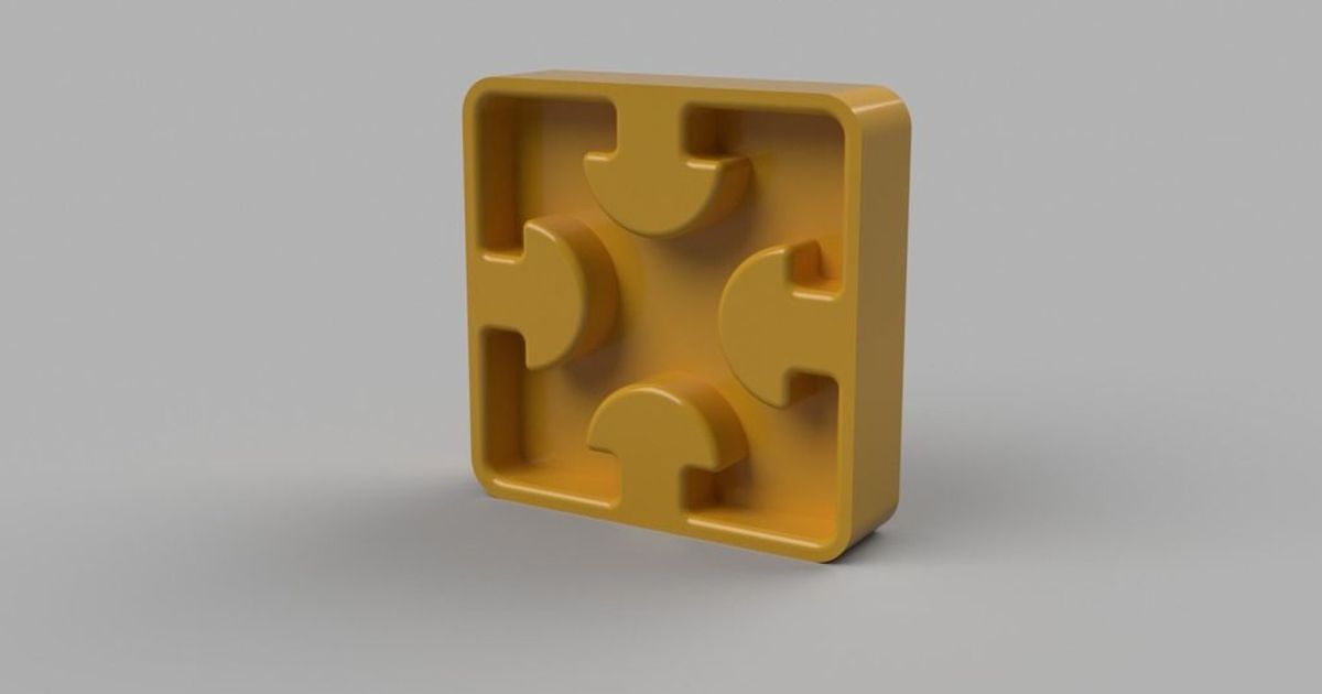 2020 extrusion end cap by Alex WaveDiver | Download free STL model ...