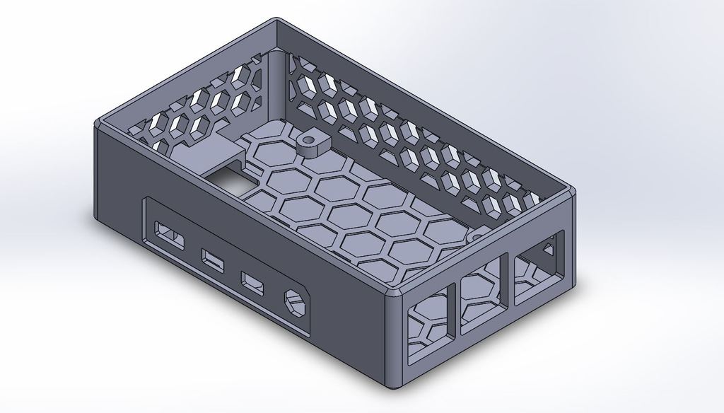 HyperPixel 4.0 Pi 4 Case von woodle | Kostenloses STL-Modell herunterladen | Printables.com