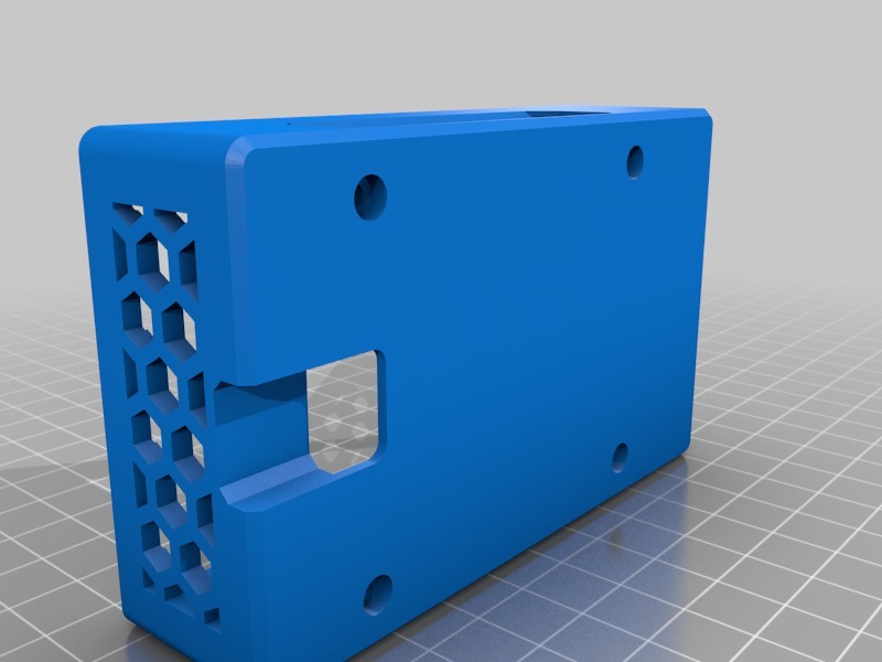 HyperPixel 4.0 Pi (2-3 B) Case by woodle | Download free STL model ...