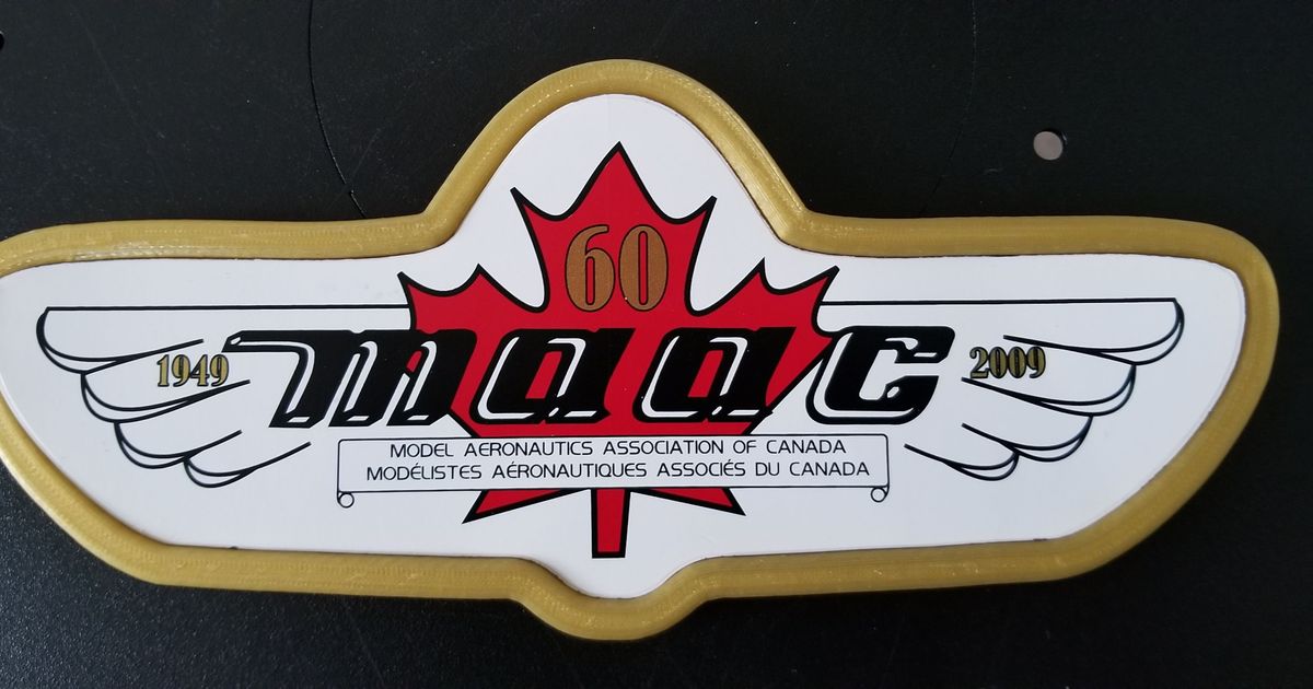 MAAC emblem frame by GerryPB | Download free STL model | Printables.com