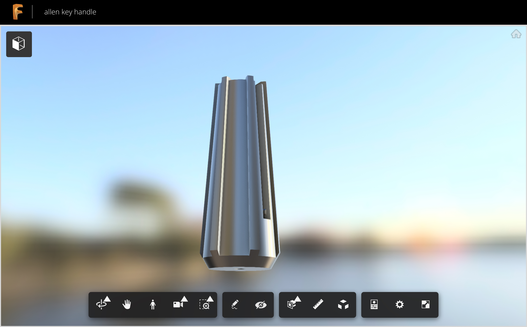 Allen key knob by GerryPB | Download free STL model | Printables.com