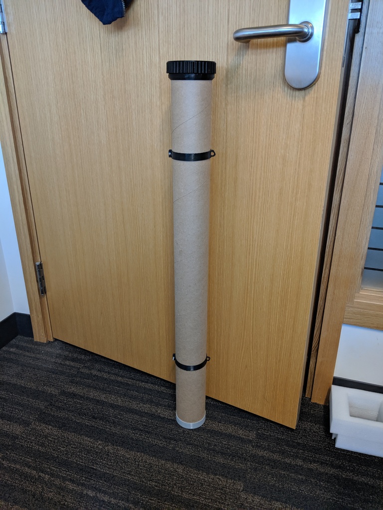 Poster/Document Tube by Ian Foulds | Download free STL model ...