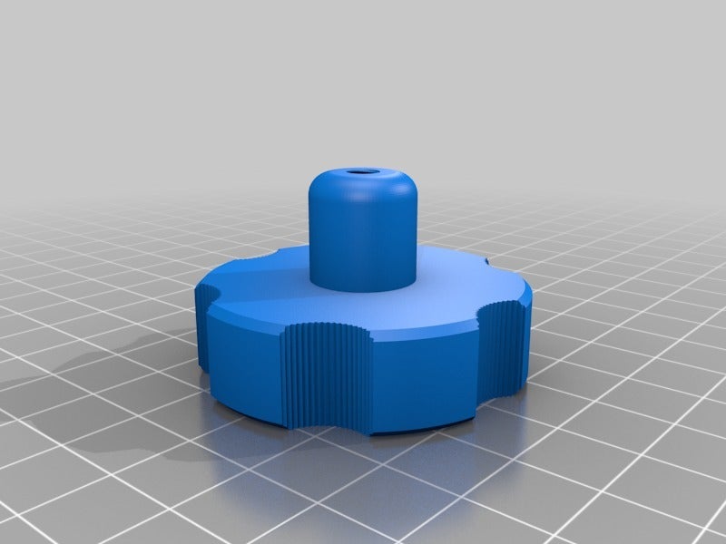 Knob for propane cover lid by GerryPB | Download free STL model ...